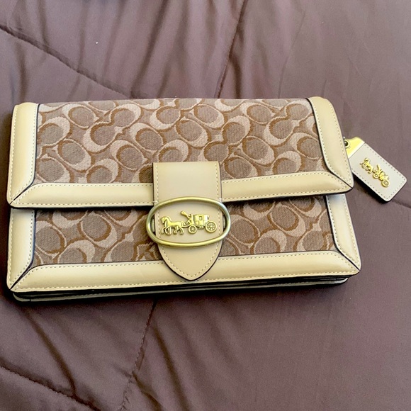 Coach | Bags | Riley In Signature Jacquard | Poshmark